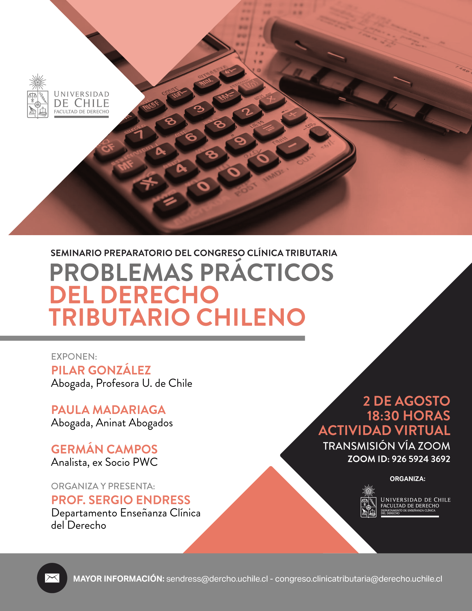 Seminario Preparatorio Del Congreso Clínica Tributaria Problemas