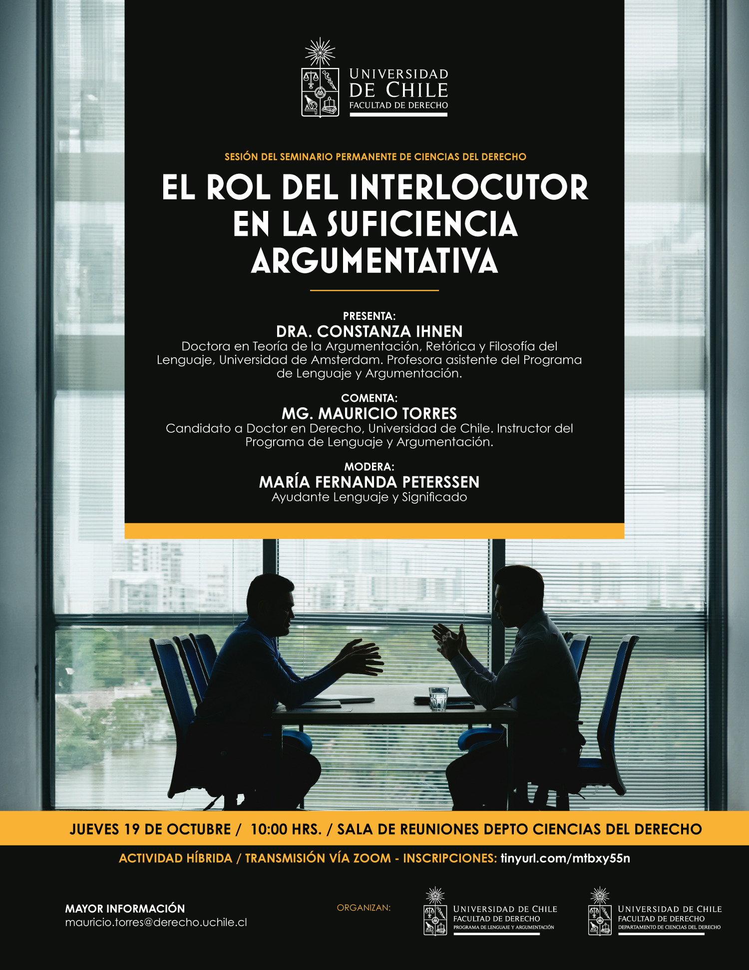 Sesión del seminario permanente de Ciencias del Derecho: El rol del ...